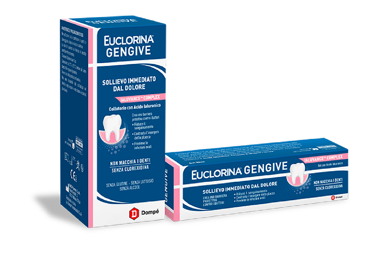 Salute della bocca contro afte e gengiviti | Euclorina®